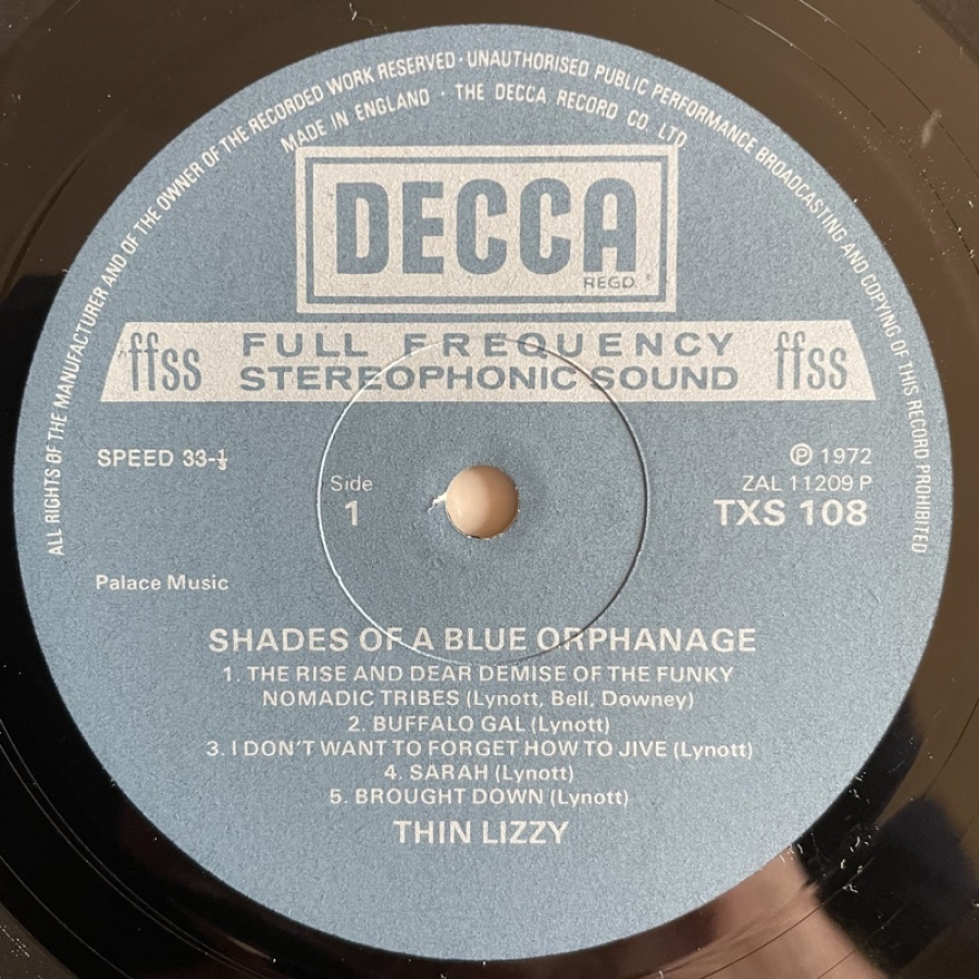 Thin Lizzy Shades Of A Blue Orphanage LP | Buy from Vinylnet Thin Lizzy Shades Of A Blue Orphanage LP | Buy from Vinylnet